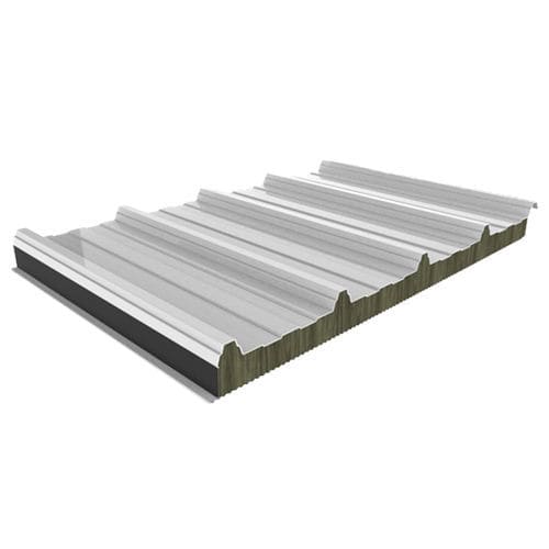 Roof sandwich panel - Panel Sándwich Group - 2 galvanized steel faces ...