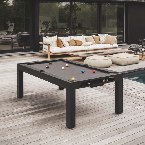 Outdoor pool table - Classic - Black - Cornilleau - contemporary / home ...