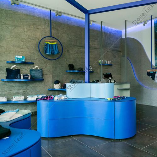 Interior wall-covering - LE CAIRE - StoneLeaf - exterior / natural ...