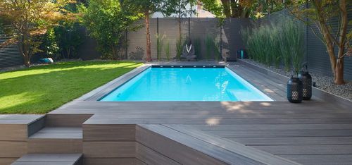 Custom swimming pool - Capena - lap / outdoor / in-ground
