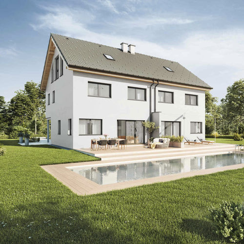 Standard model house - D113 XLARGE - Vario Haus - eco-friendly / energy ...