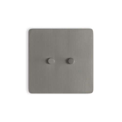 Light switch - NOOR - ROUND - Atelier Luxus - push-button / recessed ...