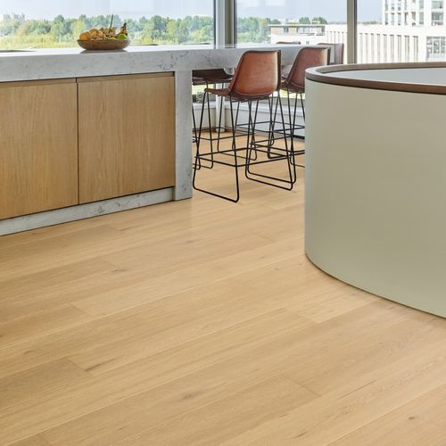 Engineered parquet floor - RIESLING - lalegno - oak / boat deck / brushed