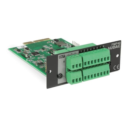 Audio control module - FMP40 - Audac - built-in / USB / indoor