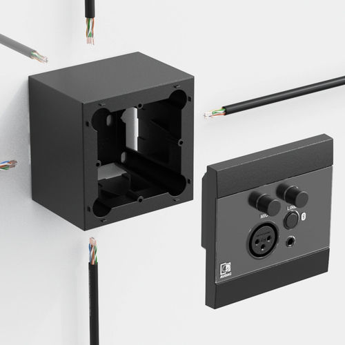 Wall electrical box - WB200 - Audac - for access control