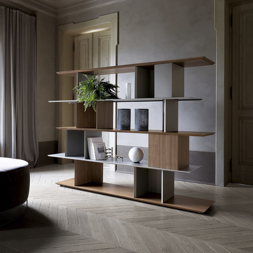 Free-standing bookcase - LIBERA 45 - Ronda Design - modular ...