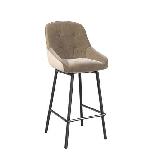 Contemporary bar chair - SAN FRANCISCO - AKANTE - indoor / fabric ...