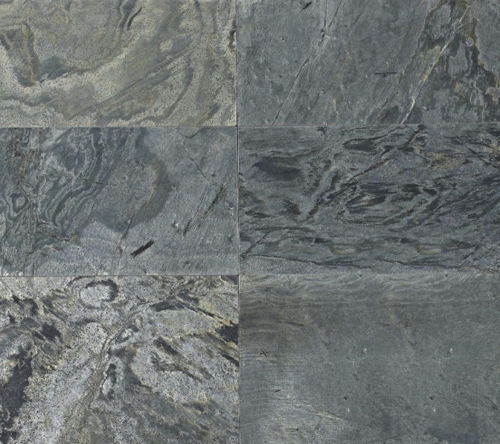 Quartz tile - ZEERA GREEN - classical natural Stone - slate / matte ...