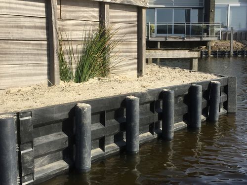 Plastic Suppliers Timber Retaining Wall