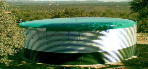 Water storage tank - GENAFLEXSTORE® - Genap - above-ground