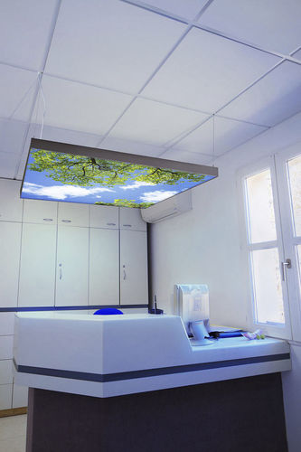 Backlit ceiling LED panel - SIMAR DESIGN