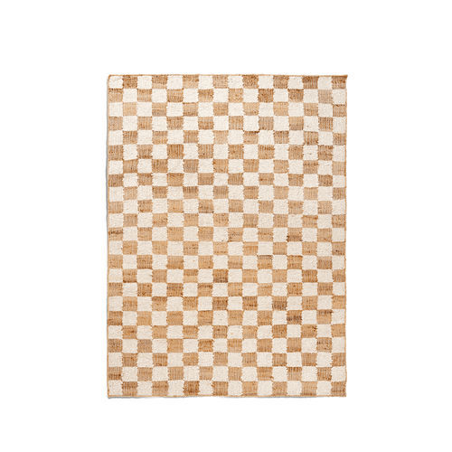 Contemporary rug - Check - Ferm Living - patterned / plaid / wool