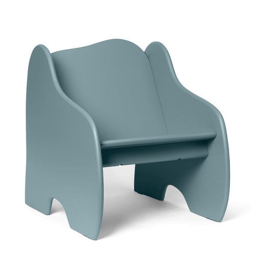 Contemporary chair - Slope - Ferm Living - indoor / MDF / MDF base