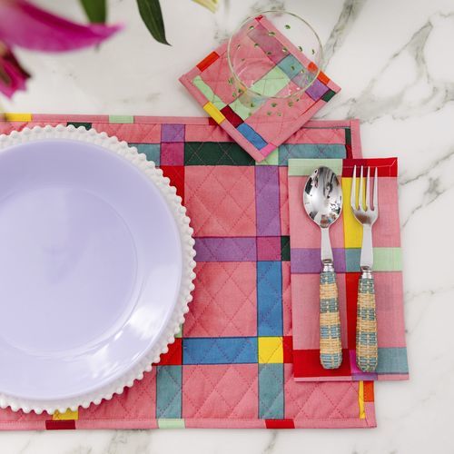 Fabric placemat - CABANA - Nina Campbell - contemporary