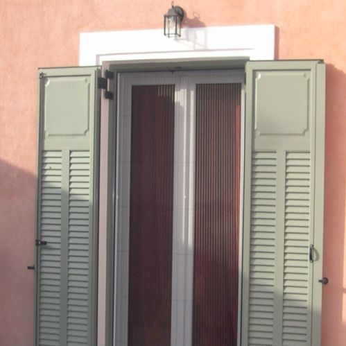 Swing shutter - EL 2100 - Elvial - aluminum / window