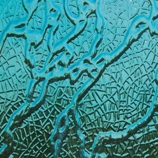 Patterned glass panel - arbucomp - textured / translucent / colored