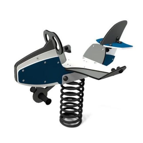 HDPE spring rocker - BUJ-SM - Free Kids s.c. - metal / transport / 1-seat