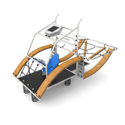 Playground structure - LUMILORRY - Free Kids s.c. - wooden / stainless ...