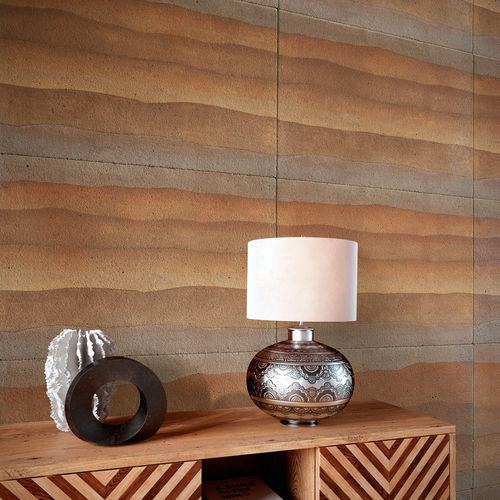 Interior wall-covering - COLORS : RAMMED - Castelatto - exterior ...