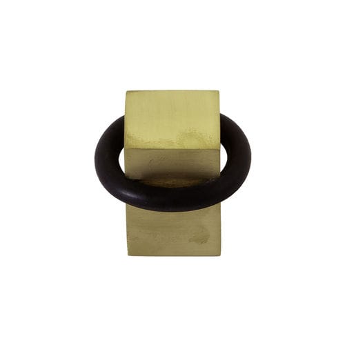 Brushed brass door stop - CITDS - Dauby