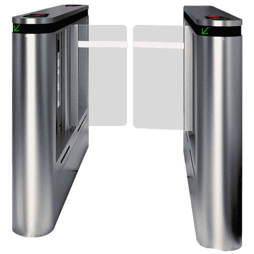 Glass speed gate - TTSCPR1 - A3M - for access control / security ...