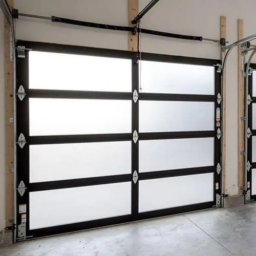 Sectional garage door - AVANTE® - Copy door - aluminum / polyurethane ...