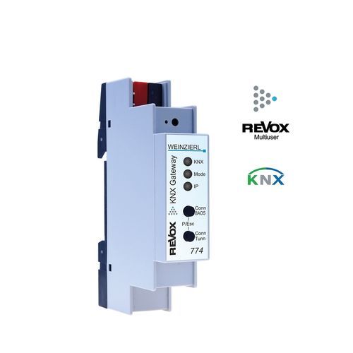 Gateway interface module - Revox - for home automation systems / KNX / IP