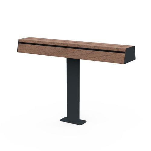 Stand-up bench - LVK530 - egoé - contemporary / steel / without backrest