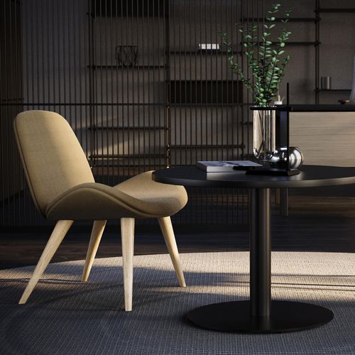 Contemporary visitor chair - TILKKA - Nowy Styl - indoor / fabric ...