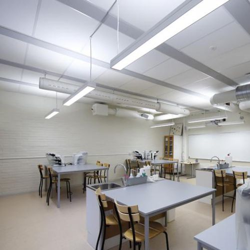 Hanging light fixture - FACET II - SG LIGHTING - LED / linear / IP20