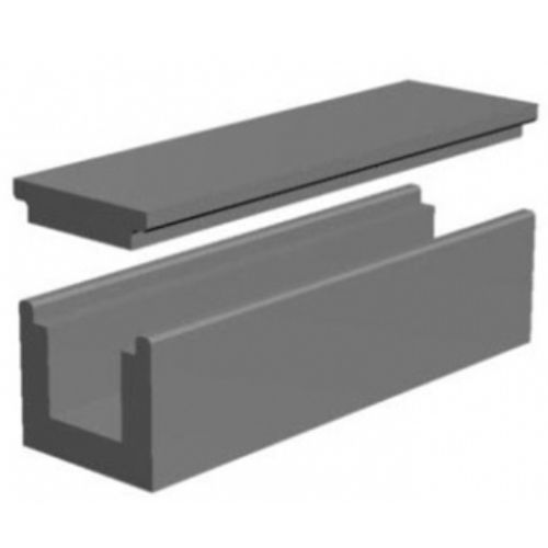 Concrete channel - CABLE - Farcimar - reinforced / protection