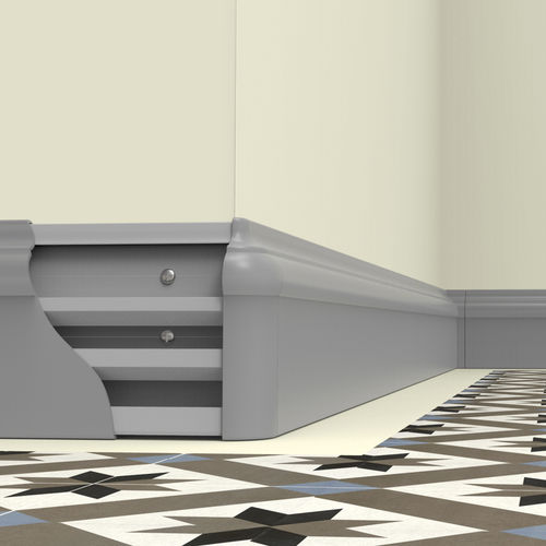 PVC skirting - DC101 - ARFEN - for electrical wiring