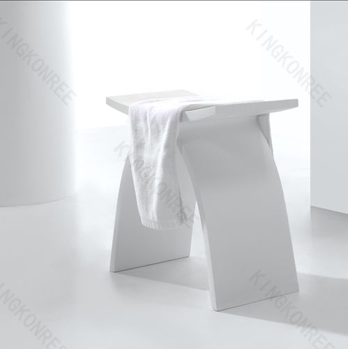 Bathroom stool - KKR- A - KKR KINGKONREE - contemporary / acrylic / Solid Surface