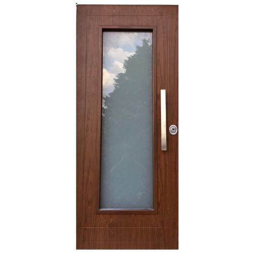 Entry door - DELTA - Delta Overlap - glass / swing / classic