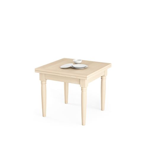 Traditional dining table - TA1418 - Scandola - spruce / square / extending