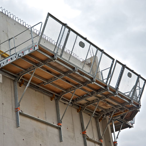 Construction platform - P3D - sateco