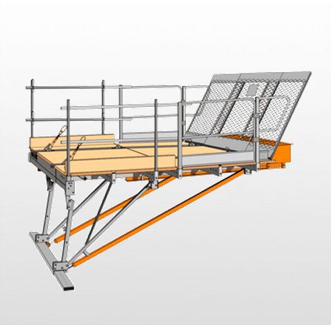 Construction platform - REMAT - sateco