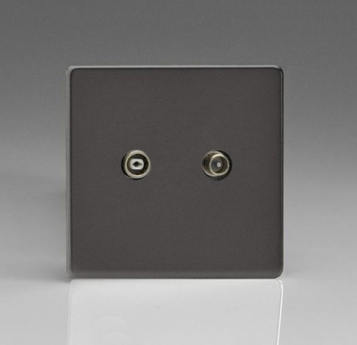 TV socket - ETN-TV - ALSO & CO - radio / double / wall-mounted