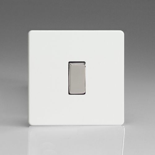 Light switch - BMT-RS7 - ALSO & CO - rocker / recessed / metal