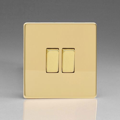 Light switch - LTM-RS2 - ALSO & CO - rocker / recessed / double