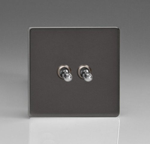 Light switch - ETN-TS2 - ALSO & CO - toggle / recessed / double