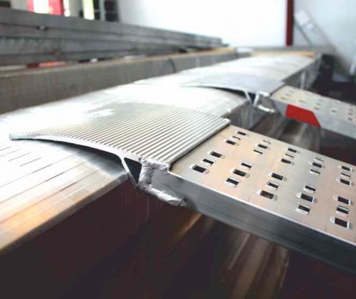 Aluminum access ramp - R30 - R30P - Frigerio Carpenterie - portable