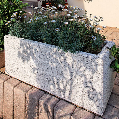 High-performance concrete flower box - Heinrich & Boch - rectangular ...