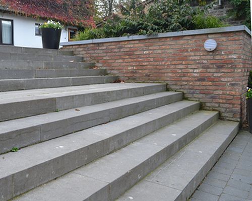 Limestone step - HAZOTTE - sandstone / non-slip