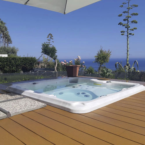 WPC deck board - DAK LIGHT & SOLID - DAKOTA - wood look / commercial