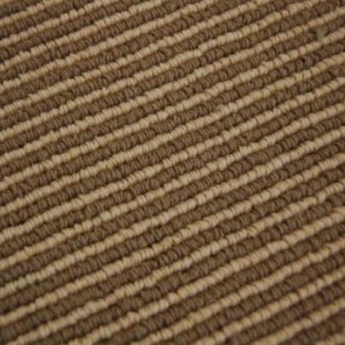 Structured carpet - SEASIDE - Nash Andrea - wool / striped / gray