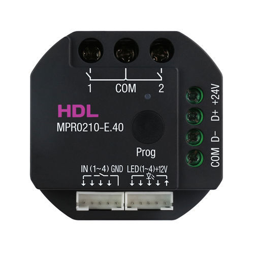 Home automation system switch actuator - HDL-MPR0210-E.40 - HDL Automation Co., Ltd - built-in ...