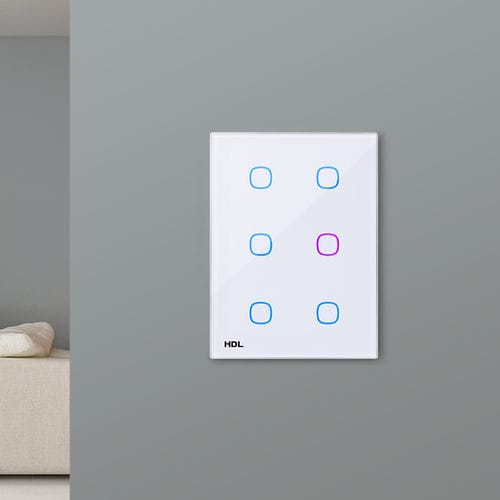 Lighting control panel - iTouch US - HDL Automation Co., Ltd - wall ...