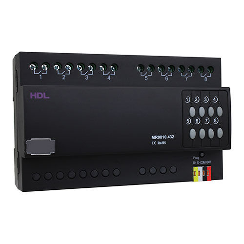 Home Automation System Switch Actuator Hdl Mr0810 432 Hdl