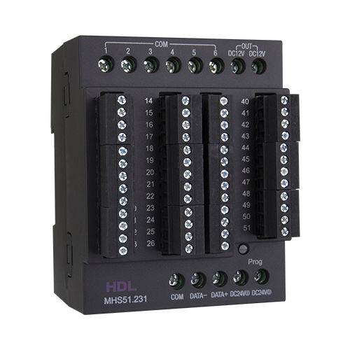Home automation system control module - HDL-MHS51.231 - HDL Automation Co., Ltd - lighting / DIN ...